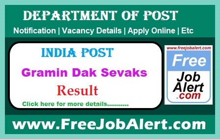 India Post Circle GDS Result 2024 - 1st Merit List Released